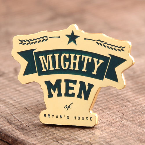 Custom Mighty Men Enamel Pins | Custom Pins No Minimum - 40% off